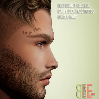 Second Life Marketplace - [BE] Beauty Essence CARPE DIEM Face Tattoo ...